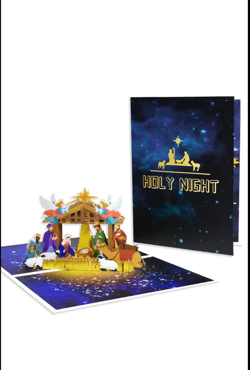 3D Origami surprise pop up Greeting cards luxury collection | Santas ...