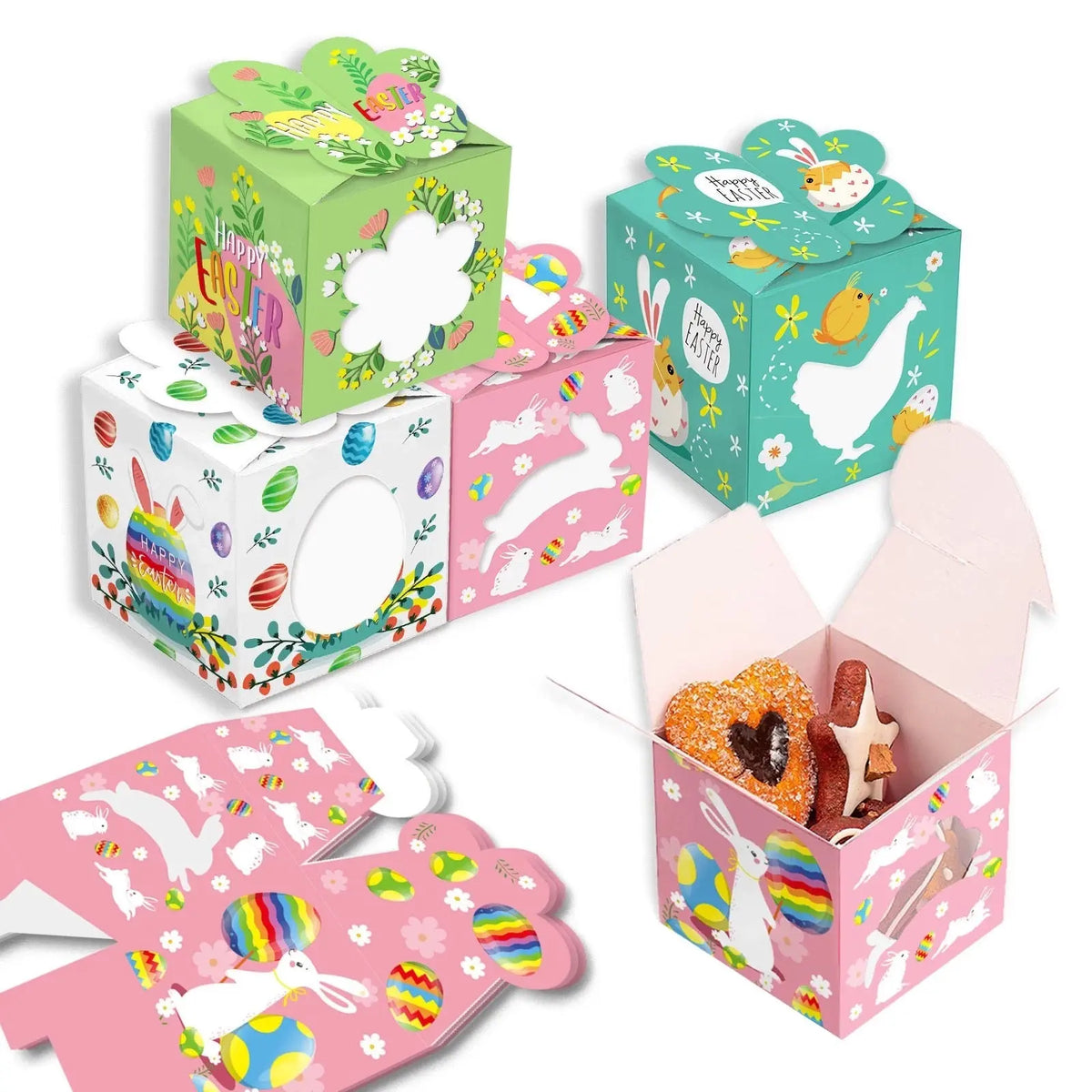 Easter bakery cookie box x12 pcs | Santas Workshop Direct